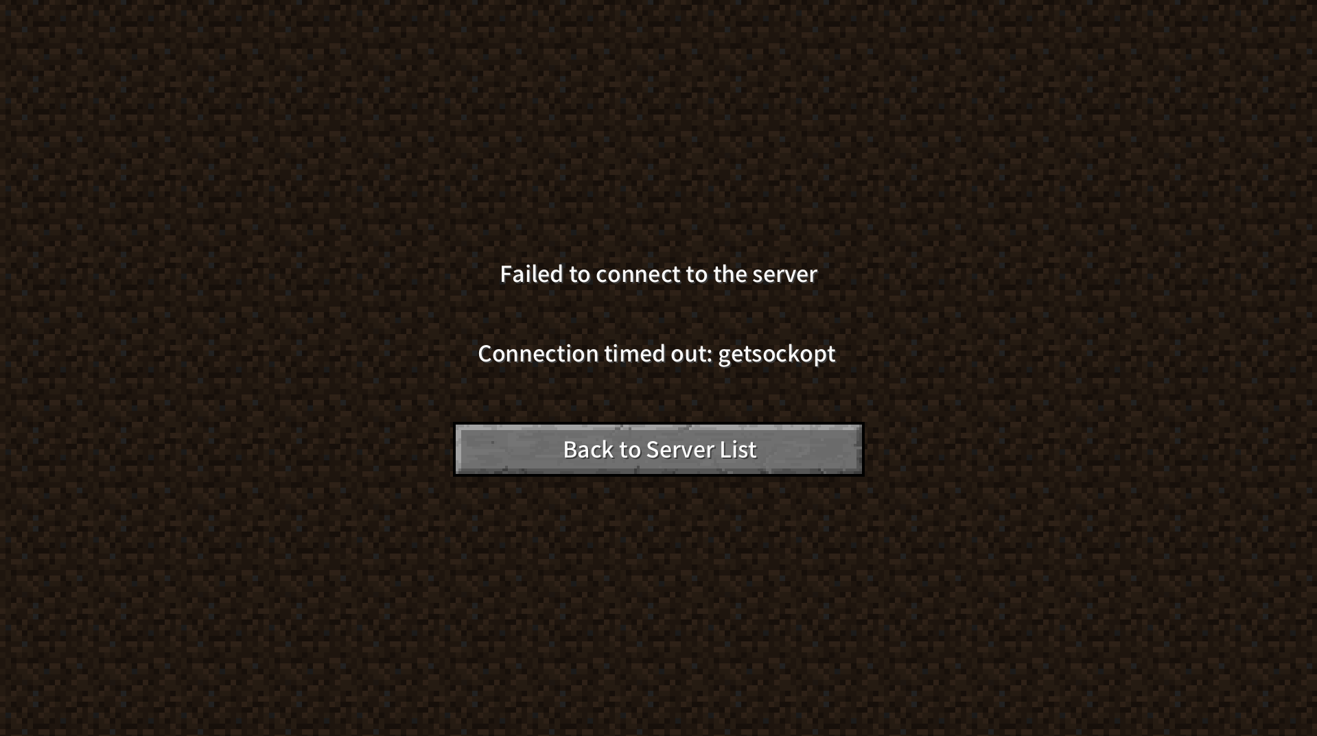 The Quickest Way To Fix Getsockopt Minecraft Errors